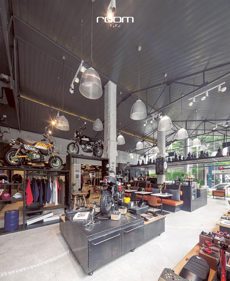 CUB HOUSE คอมมูนิตีใหม่ของชาวไบค์เกอร์เพื่อไลฟ์สไตล์เฉพาะตัว - room life