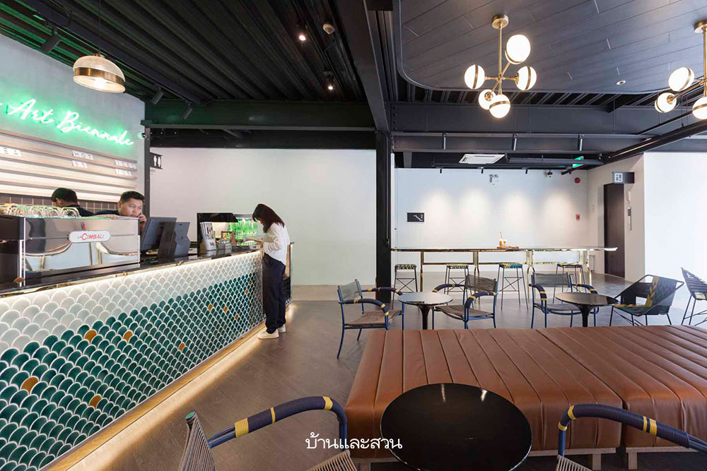 BAB Café @One Bangkok จุดพักระหว่างทางสายอาร์ต- บ้านและสวน