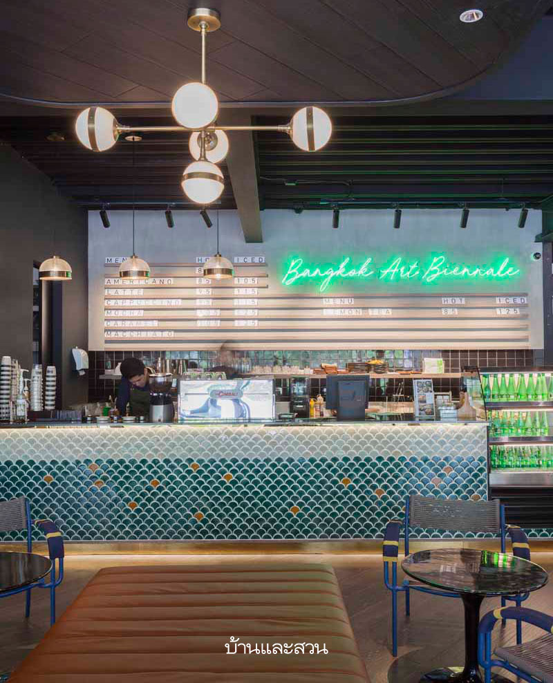 BAB Café @One Bangkok จุดพักระหว่างทางสายอาร์ต- บ้านและสวน