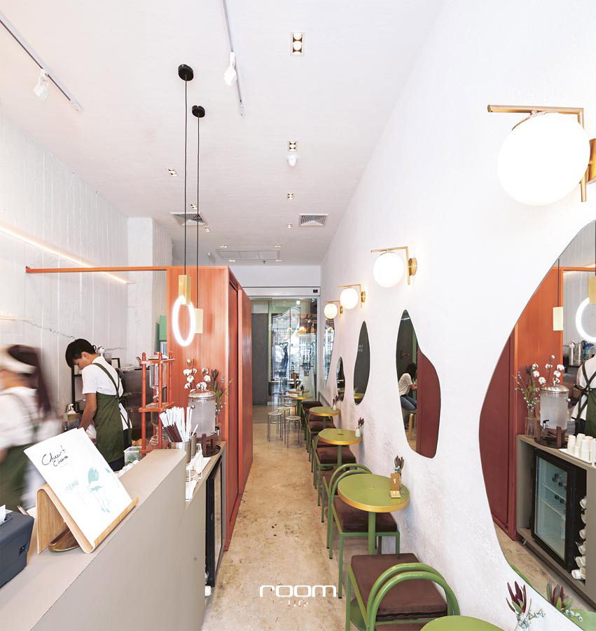 CHEEVIT CHEEVA คาเฟ่ที่มีชีวิตมีชีวาสมชื่อ ด้วยรูปทรงออแกนิค - room life