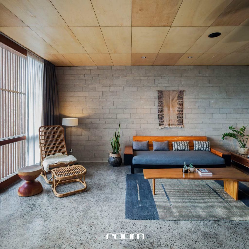โรงแรมบาหลี THE SLOW BALI กรุ่นกลิ่นงานศิลปะในสไตล์ BRUTALISM