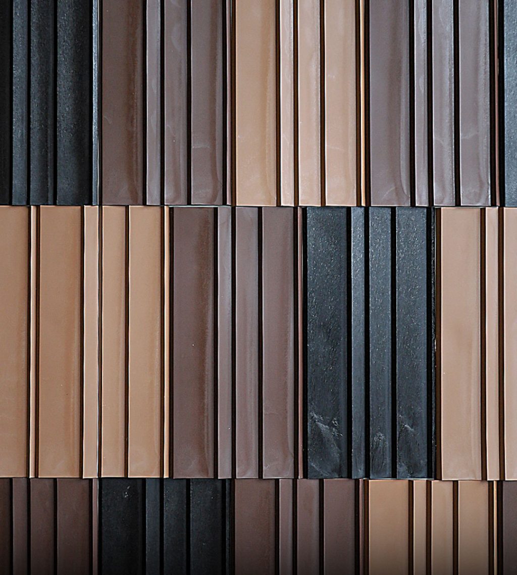 “Strata Wall Panel” วัสดุตกแต่งผนังจากพลาสติกรีไซเคิลผสมกากกาแฟ - room