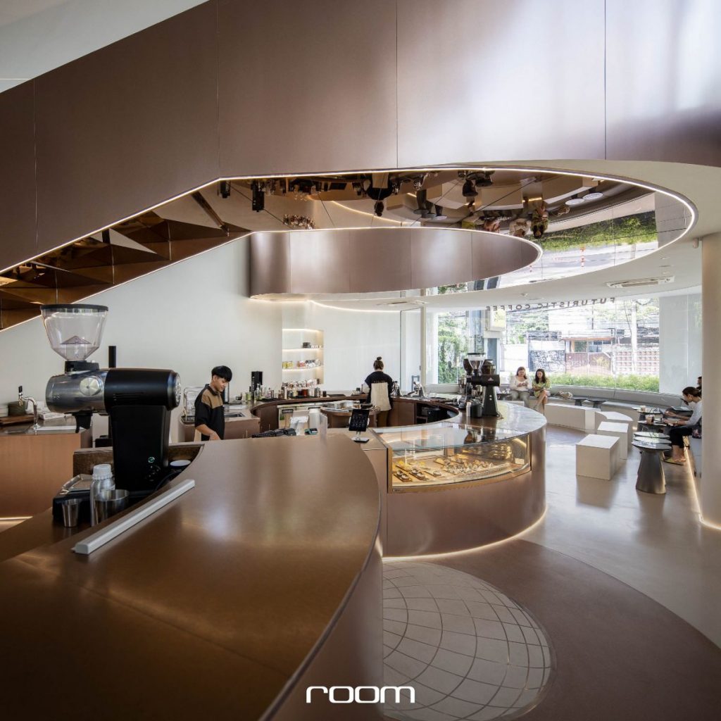 ROLLING ROASTERS คาเฟ่เอกมัย ดีไซน์ล้ำไปกับโลกกาแฟอนาคต- room