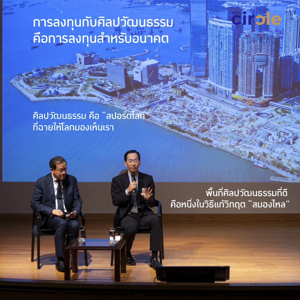 BACC circle หัวข้อ 20 ปีแห่งการเดินทาง WEST KOWLOON ให้อะไร? - room