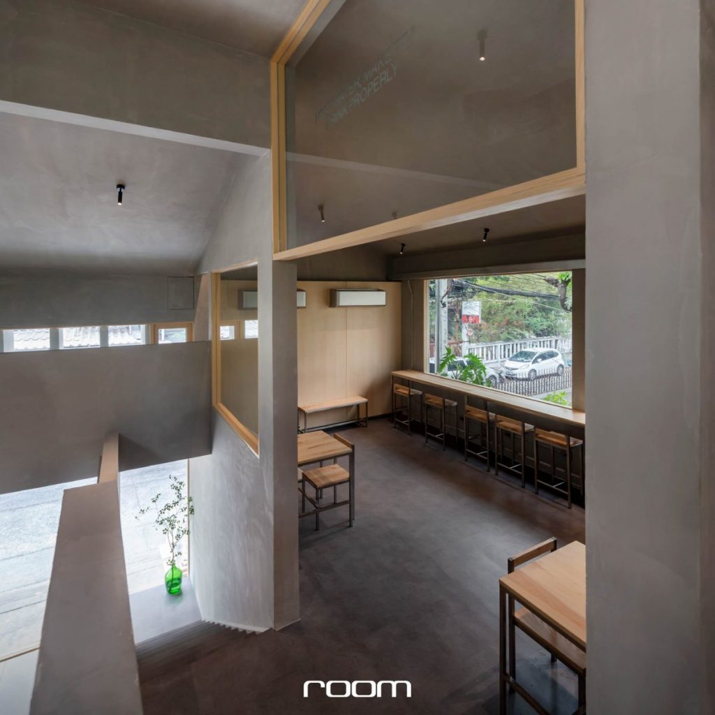 MTCH - Ari คาเฟ่มัทฉะ ปรับลุคใหม่ อบอุ่นปนเท่สไตล์นีโอ-อินดัสเทรียล - room