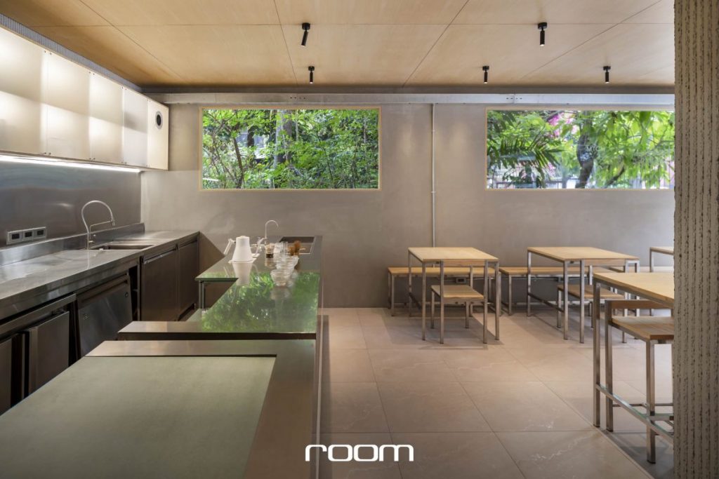 MTCH - Ari คาเฟ่มัทฉะ ปรับลุคใหม่ อบอุ่นปนเท่สไตล์นีโอ-อินดัสเทรียล - room