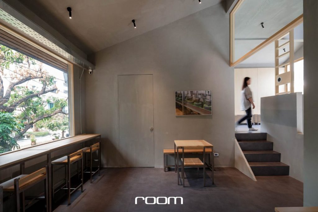 MTCH - Ari คาเฟ่มัทฉะ ปรับลุคใหม่ อบอุ่นปนเท่สไตล์นีโอ-อินดัสเทรียล - room