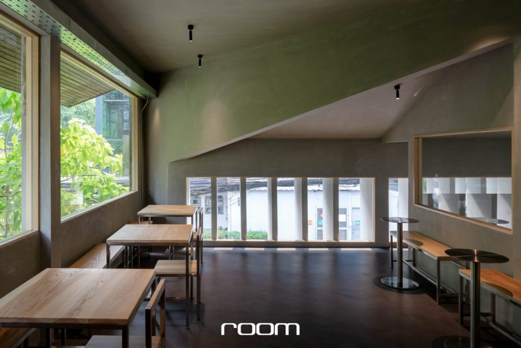 MTCH - Ari คาเฟ่มัทฉะ ปรับลุคใหม่ อบอุ่นปนเท่สไตล์นีโอ-อินดัสเทรียล - room