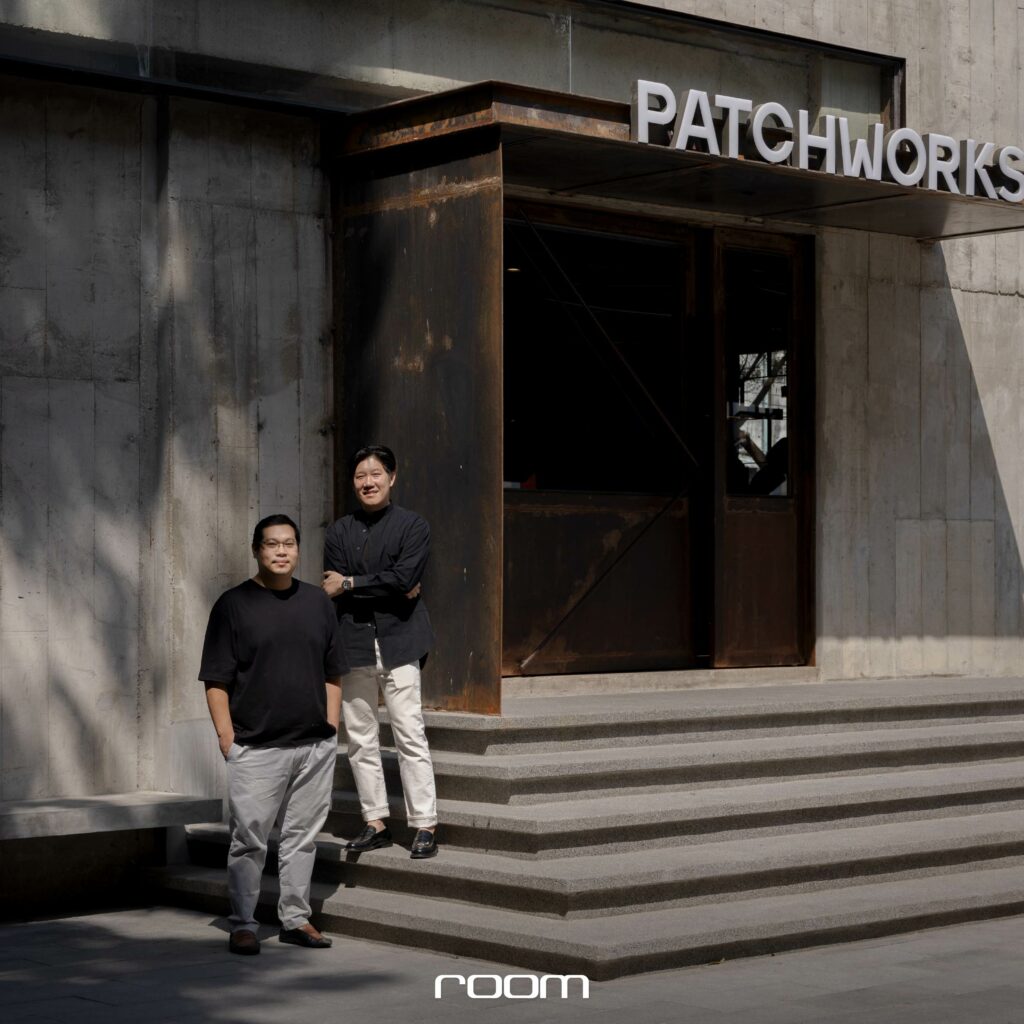 Patchworks คาเฟ่ขนมหวานภายใต้สถาปัตยกรรมเรียบเท่สไตล์บรูทัลลิสม์