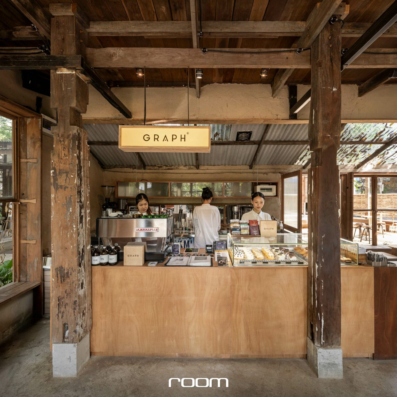 GRAPH Baankangwat คาเฟ่เชียงใหม่ คราฟต์ทุกรายละเอียด - room