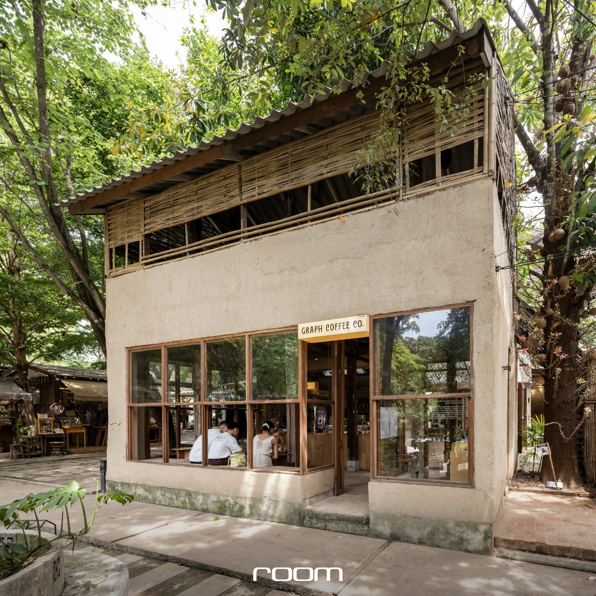 GRAPH Baankangwat คาเฟ่เชียงใหม่ คราฟต์ทุกรายละเอียด - room