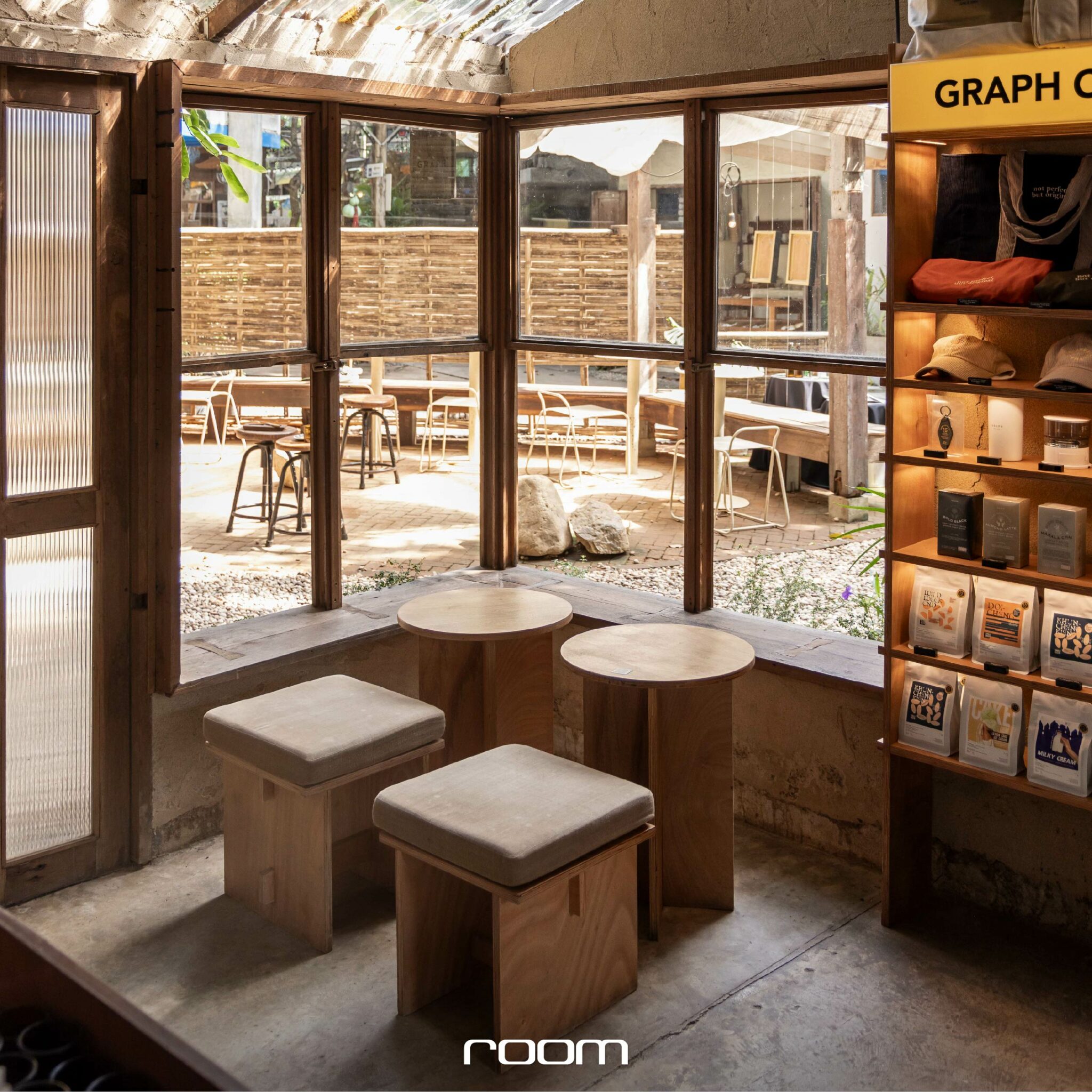 GRAPH Baankangwat คาเฟ่เชียงใหม่ คราฟต์ทุกรายละเอียด - room